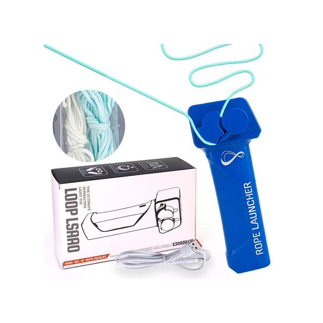 Electric Rechargeable Rope Launcher | DreamO Ltd